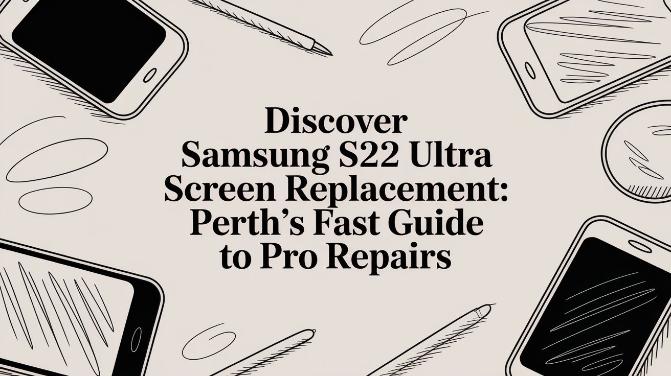 Discover samsung s22 ultra screen replacement: Perth's Fast Guide to ...